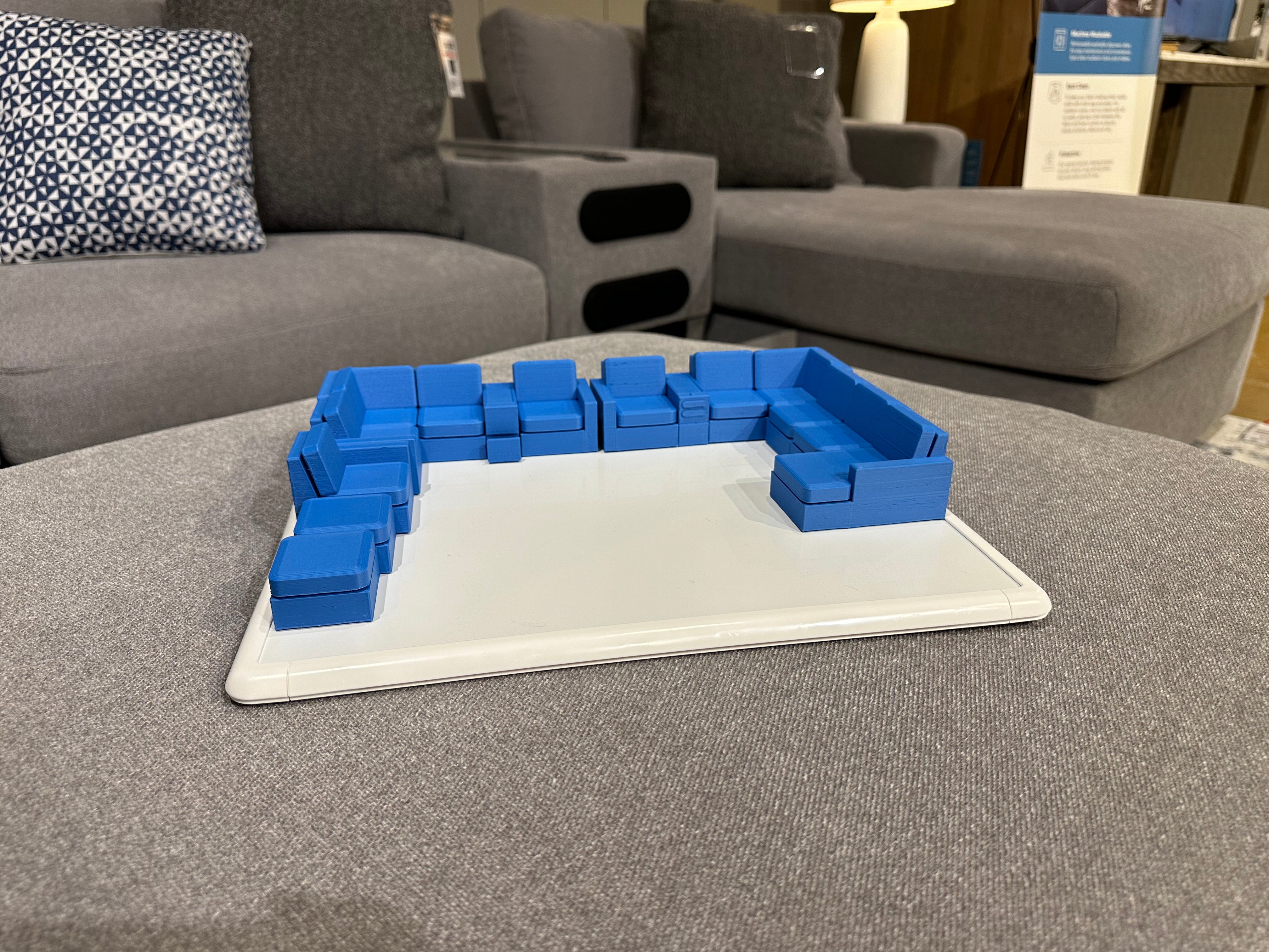 Modmax Mini Sectional – Orange Summit 3D Prints